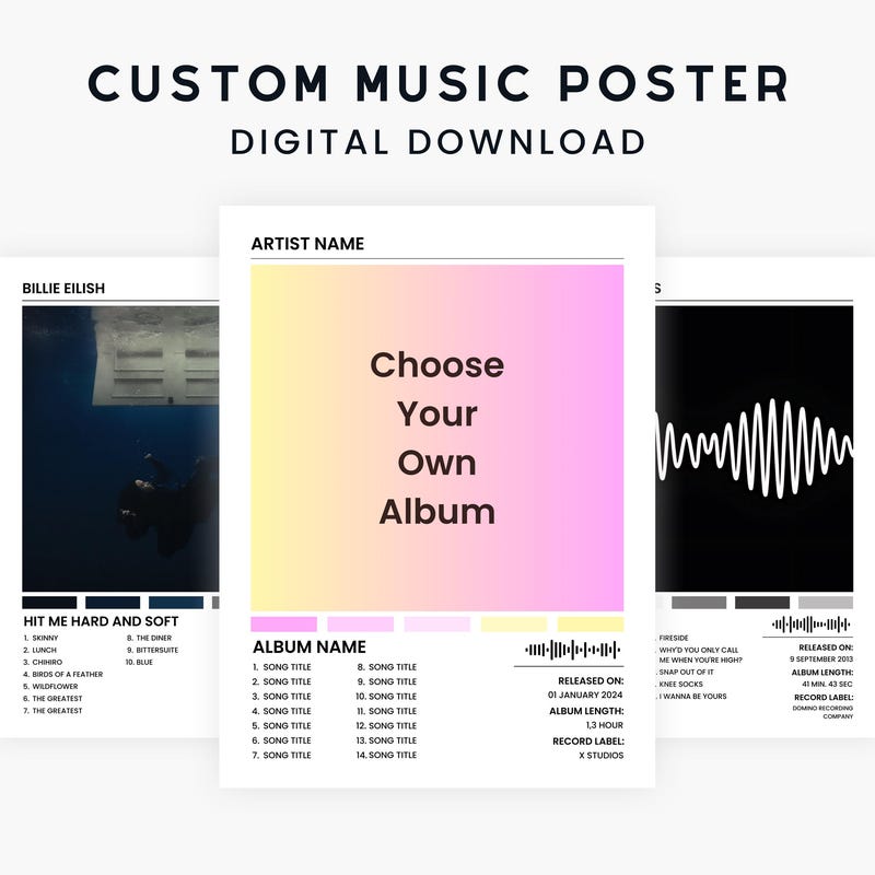 Music Posters - Etsy