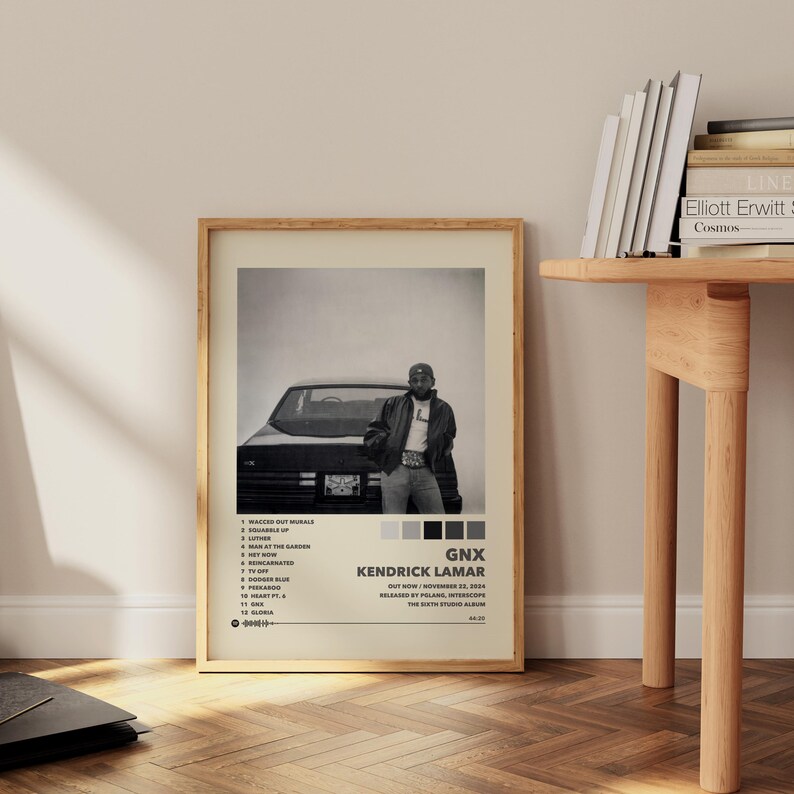 Kendrick Lamar GNX Album Poster / Album Cover Poster / Music Gift ...