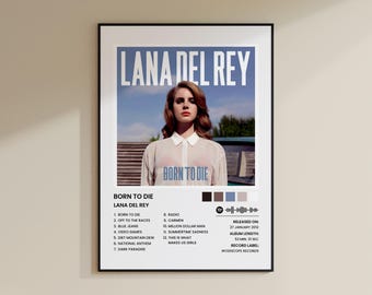 Album Cover Poster, Tracklist Poster, Custom Music Poster, Custom Song ...