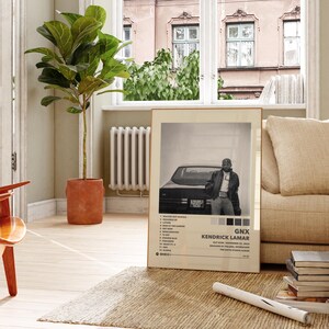 Kendrick Lamar GNX Album Poster / Album Cover Poster / Music Gift ...
