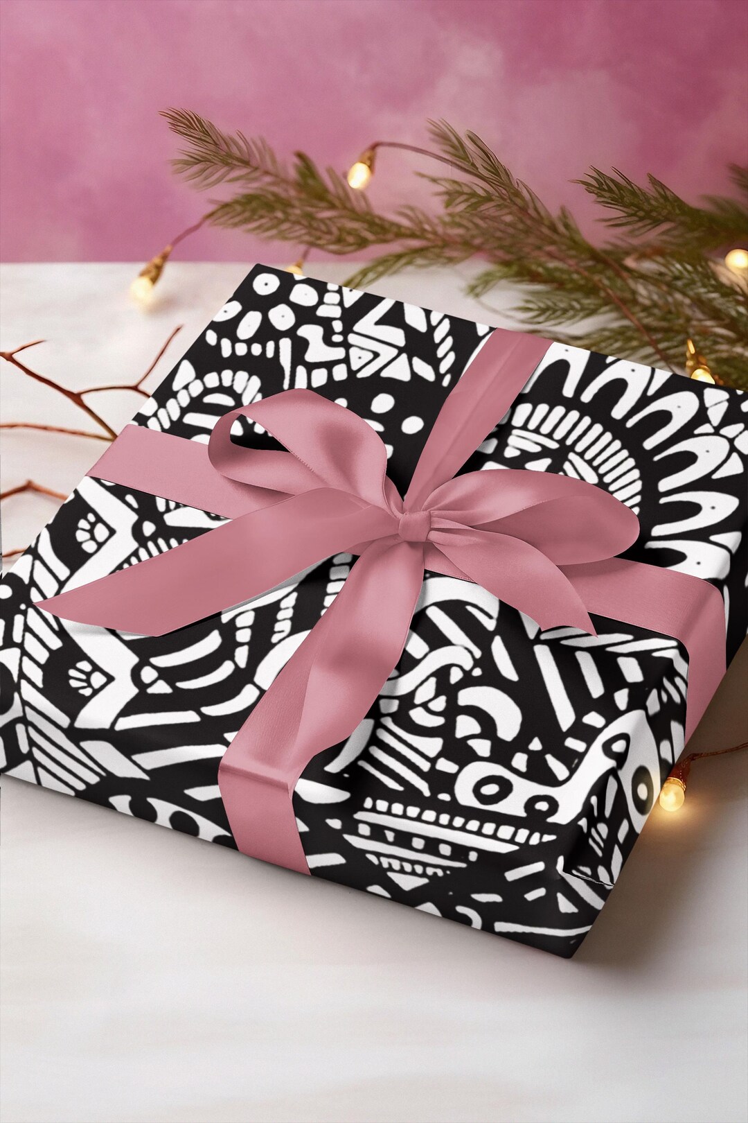 ZENTANGLE JOY - Wild and Fun Wrapping Paper Sheets With Abstract ...