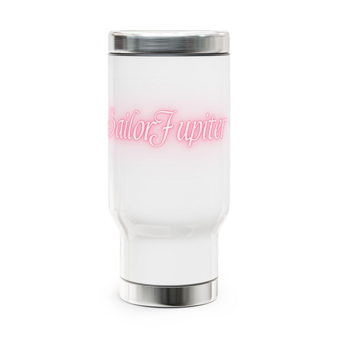 Sailor Moon Sailor Jupiter Stainless Steel Travel Mug With Handle, 14oz ...