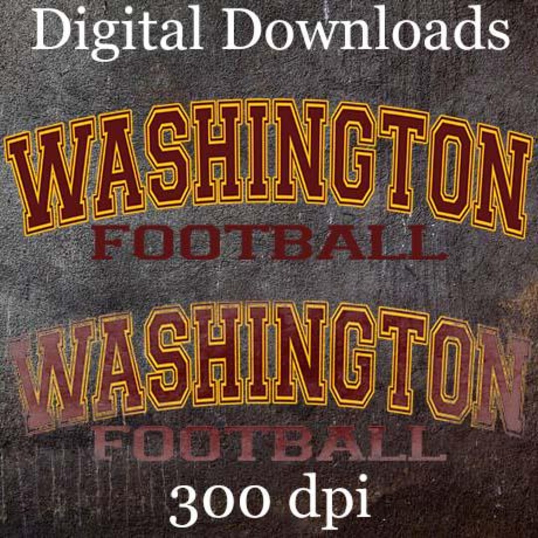Digital Files** | Distressed Washington Commanders, NFL Fan Gear ...