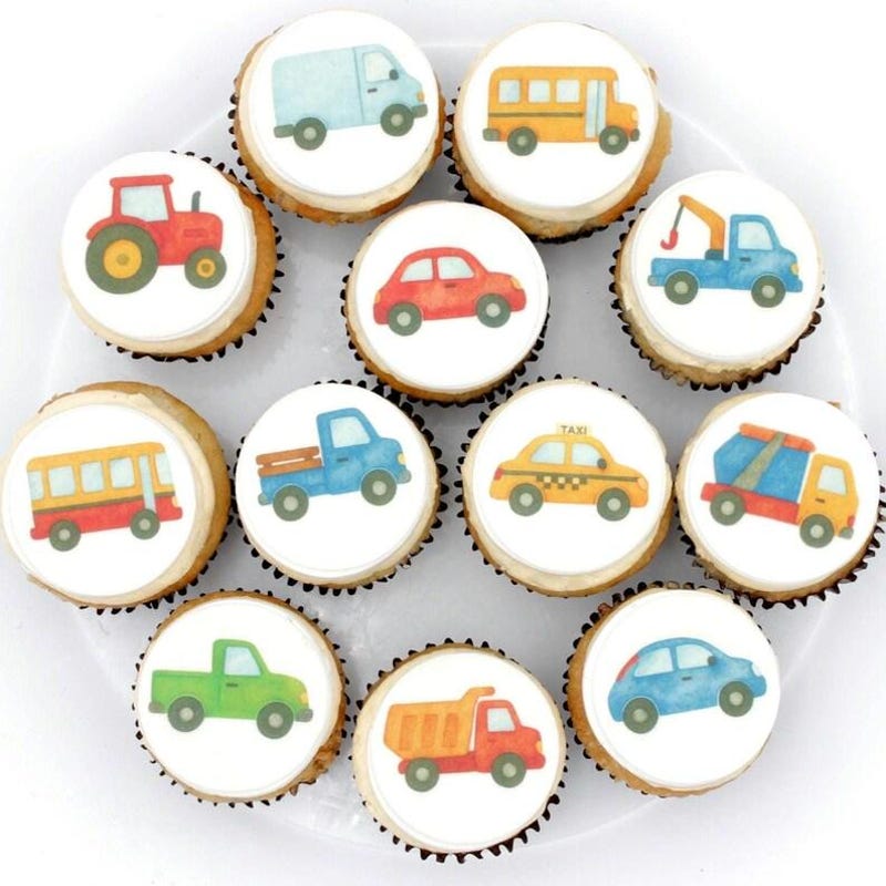 Truck Cupcake Topper - Etsy