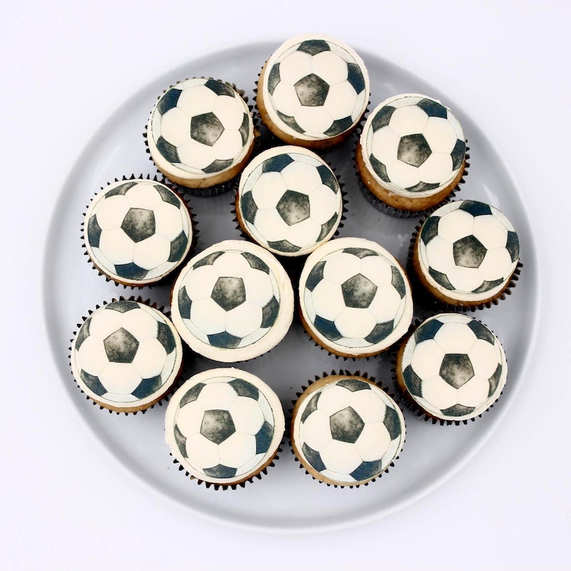 Edible Soccer Wafers - Etsy