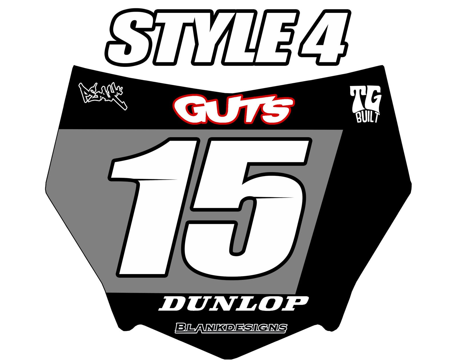 Custom Motocutz Plate Decals - Etsy