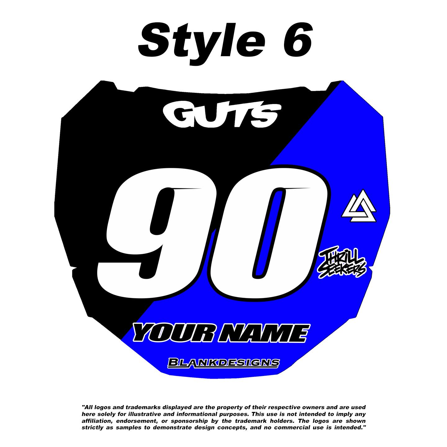 ODI / E-bike Custom Front Plate Decal - Etsy