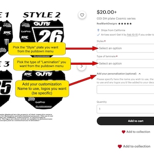 ODI DH Plate Cosmic Series - Etsy