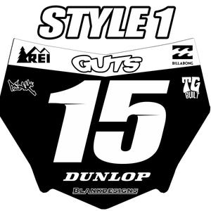 Custom Motocutz Plate Decals - Etsy