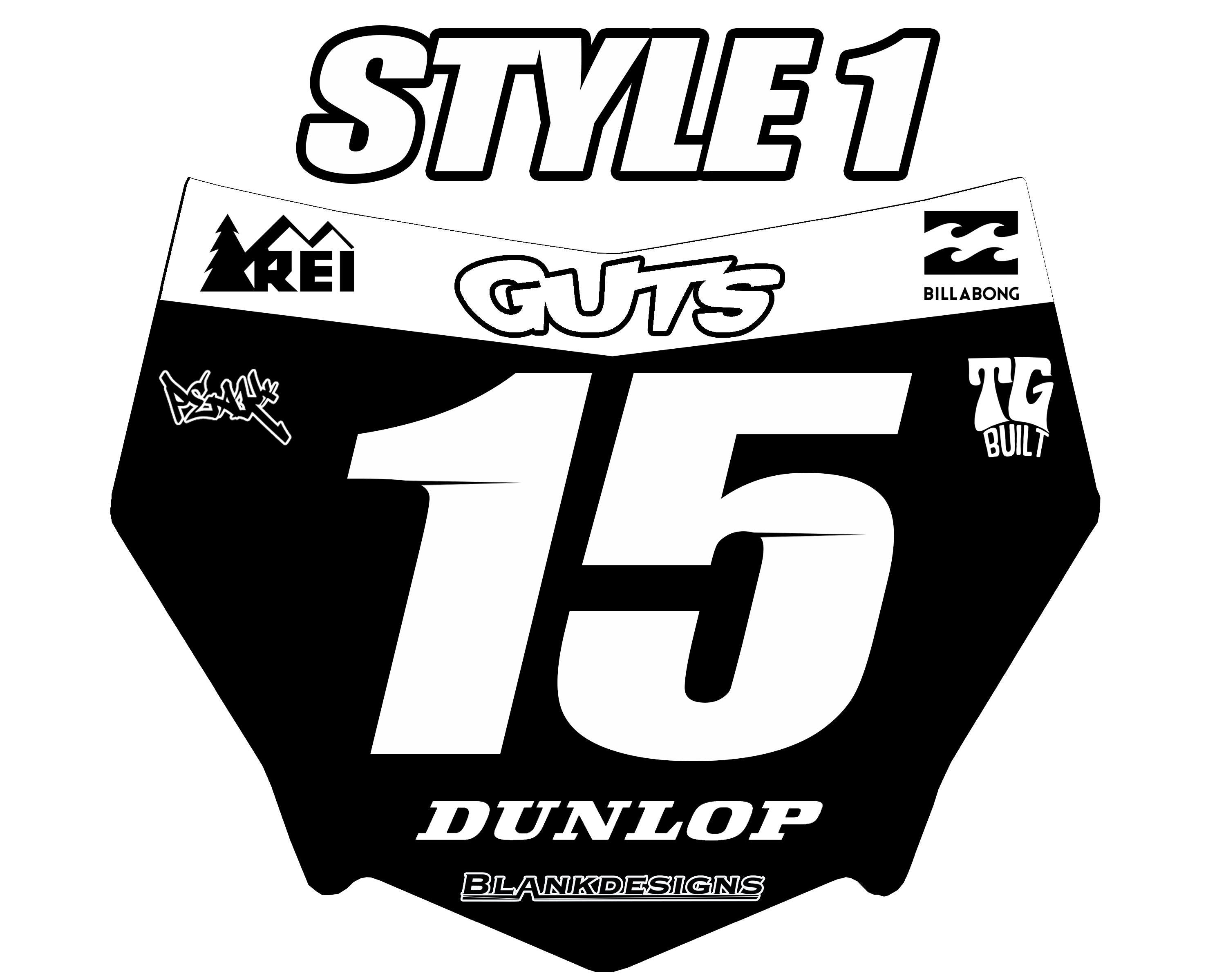 Custom Motocutz Plate Decals - Etsy