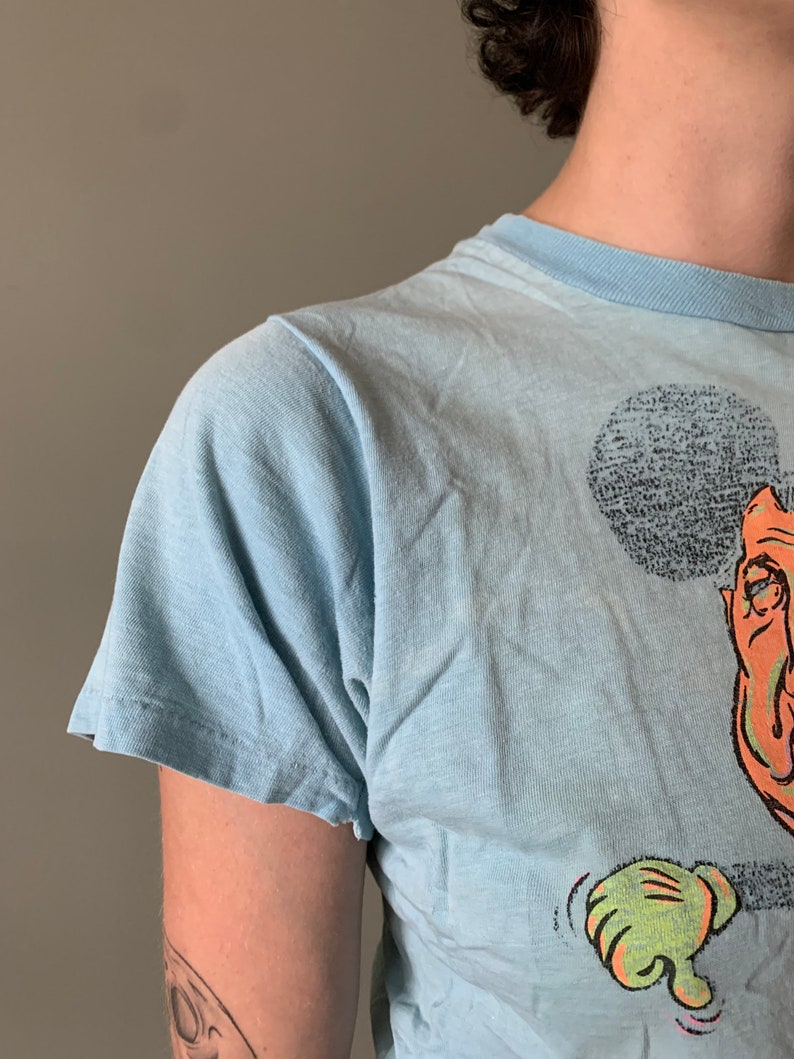 Early 1970s Spiro Agnew Mickey Mouse Pop Art Tee / Vintage - Etsy