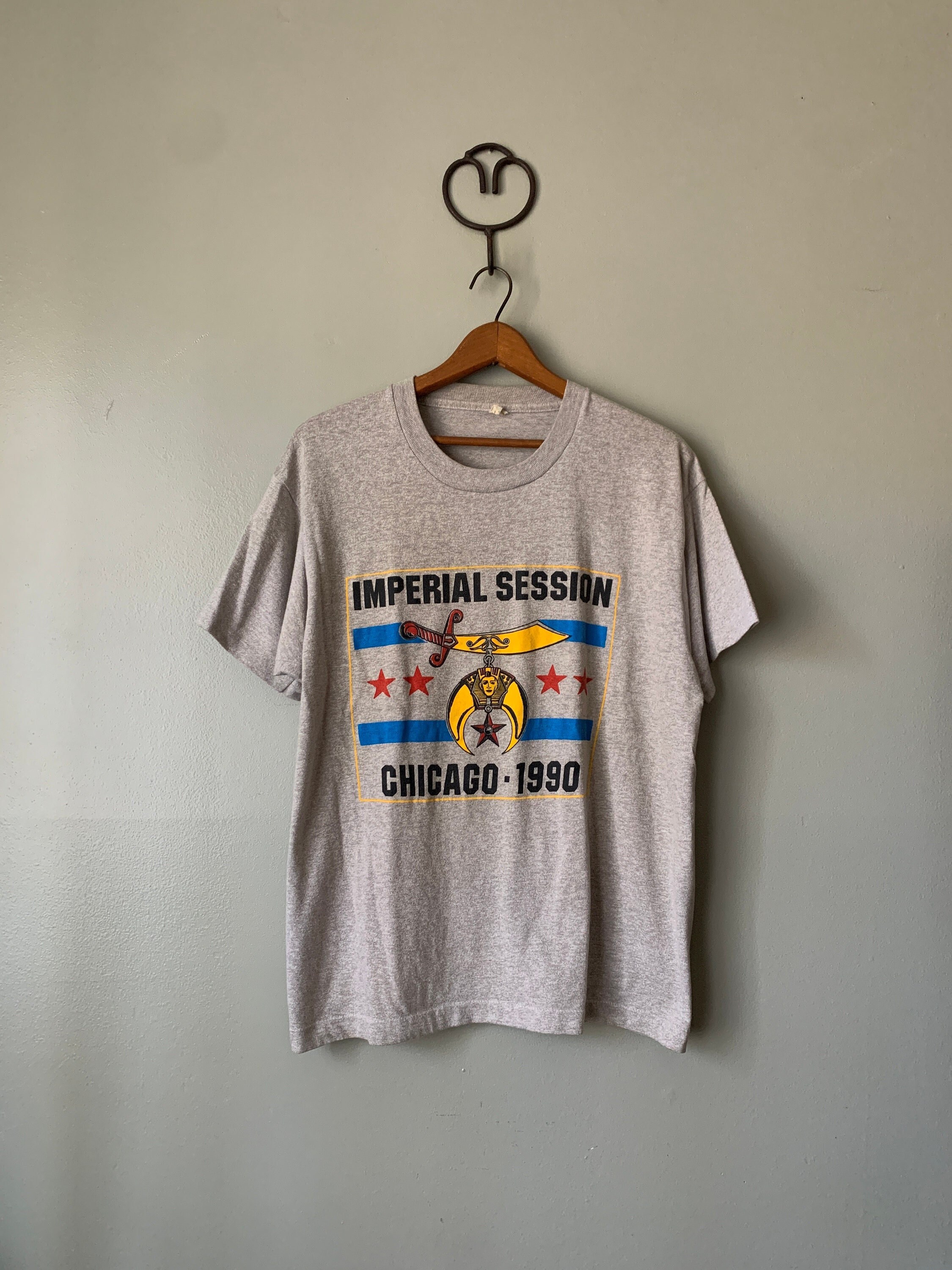 1990 Imperial Session Chicago Shriner Tee / Vintage 90's 1990s Heather ...