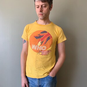 1976 the Who Tour Tee / Vintage 70’s 1970s the Who British Mod Rock ...