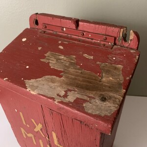 1930s-1940s Antique I.X.L. Milk Box / 30’s 40’s Primitive Hand Painted ...