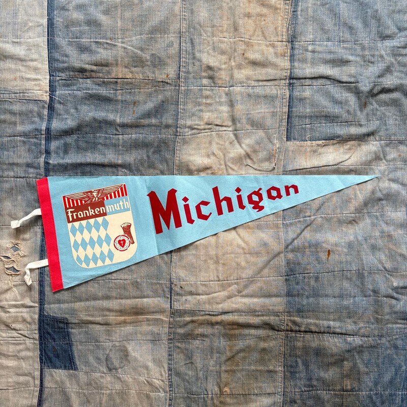Michigan Felt Pennants - Etsy