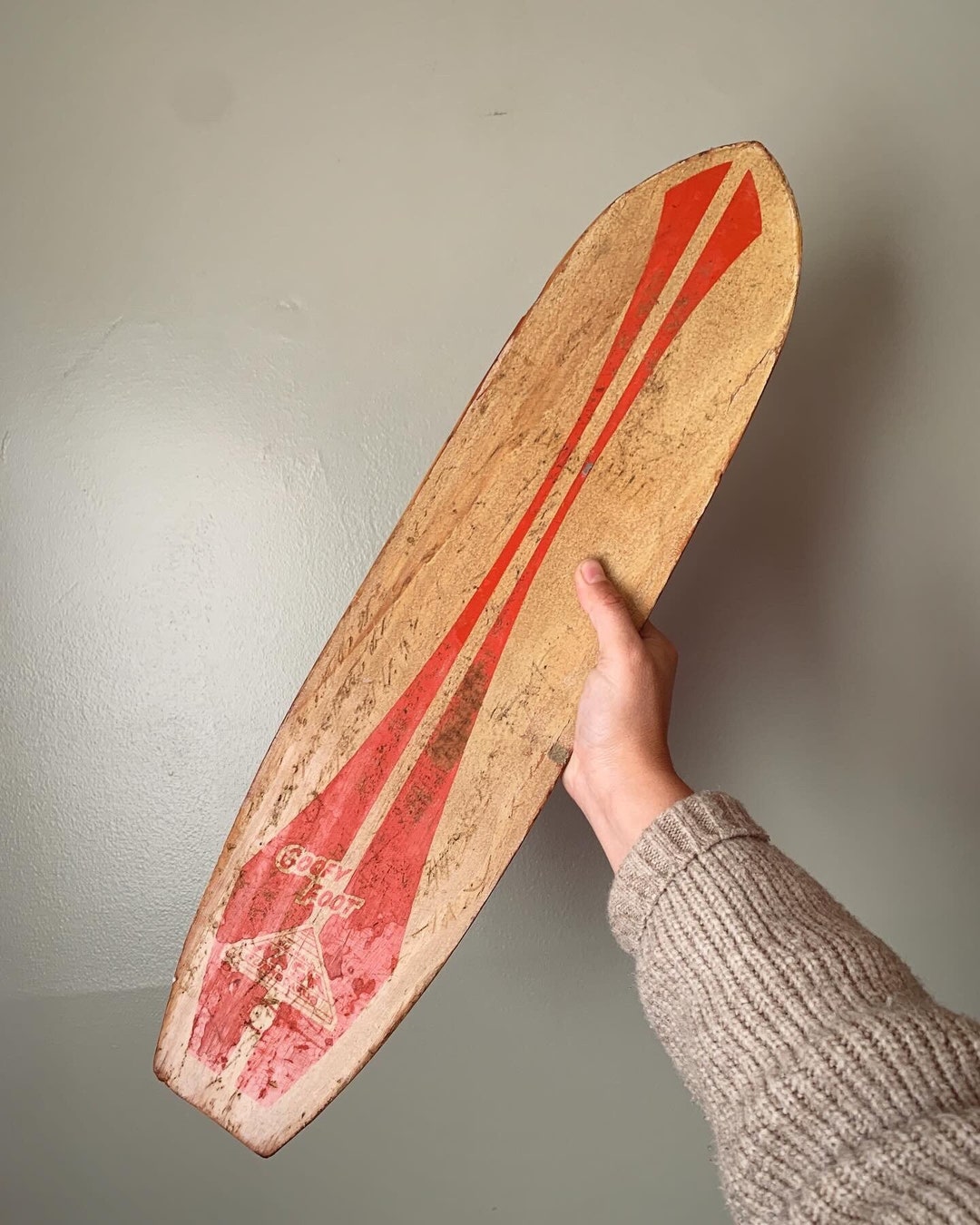 1960s Goofy Foot Nash Skateboard / Vintage Late 60’s Skate Board Nash ...