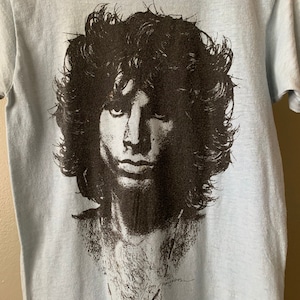 Early 1980s Jim Morrison Tee / Vintage T Shirt the Doors Size Small ...
