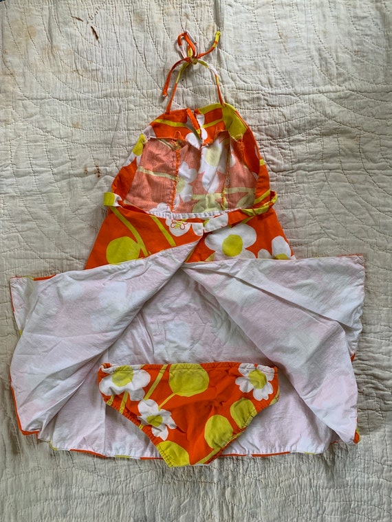 1960s Baba Kea Flower Power Beach Set / vintage 60’s … - Gem