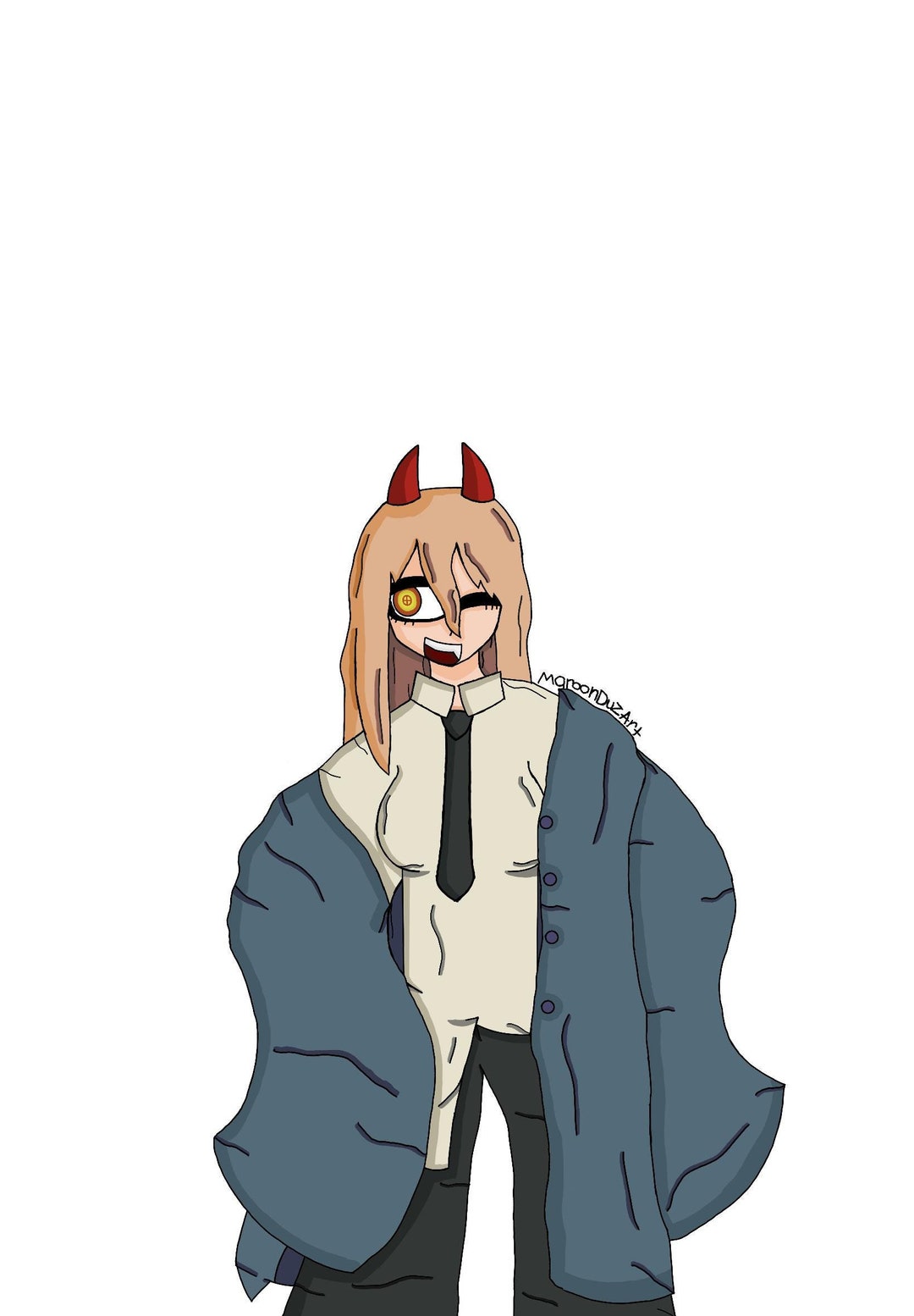 Power CSM Fanart - Etsy