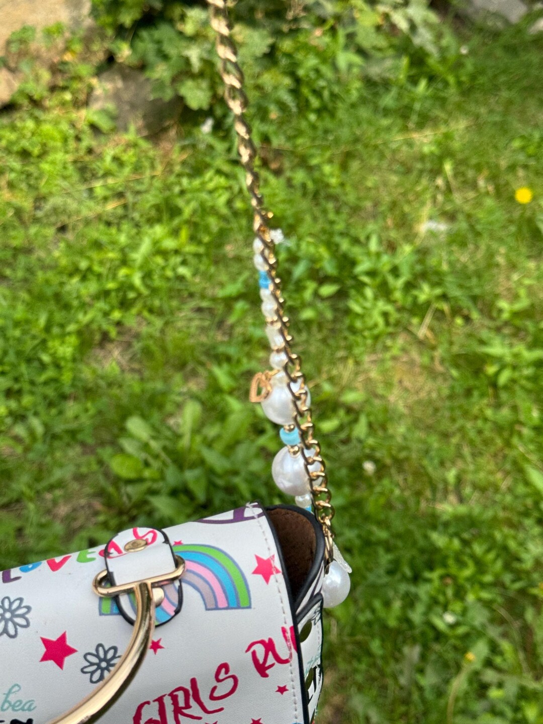 Blue Bag Charm - Etsy