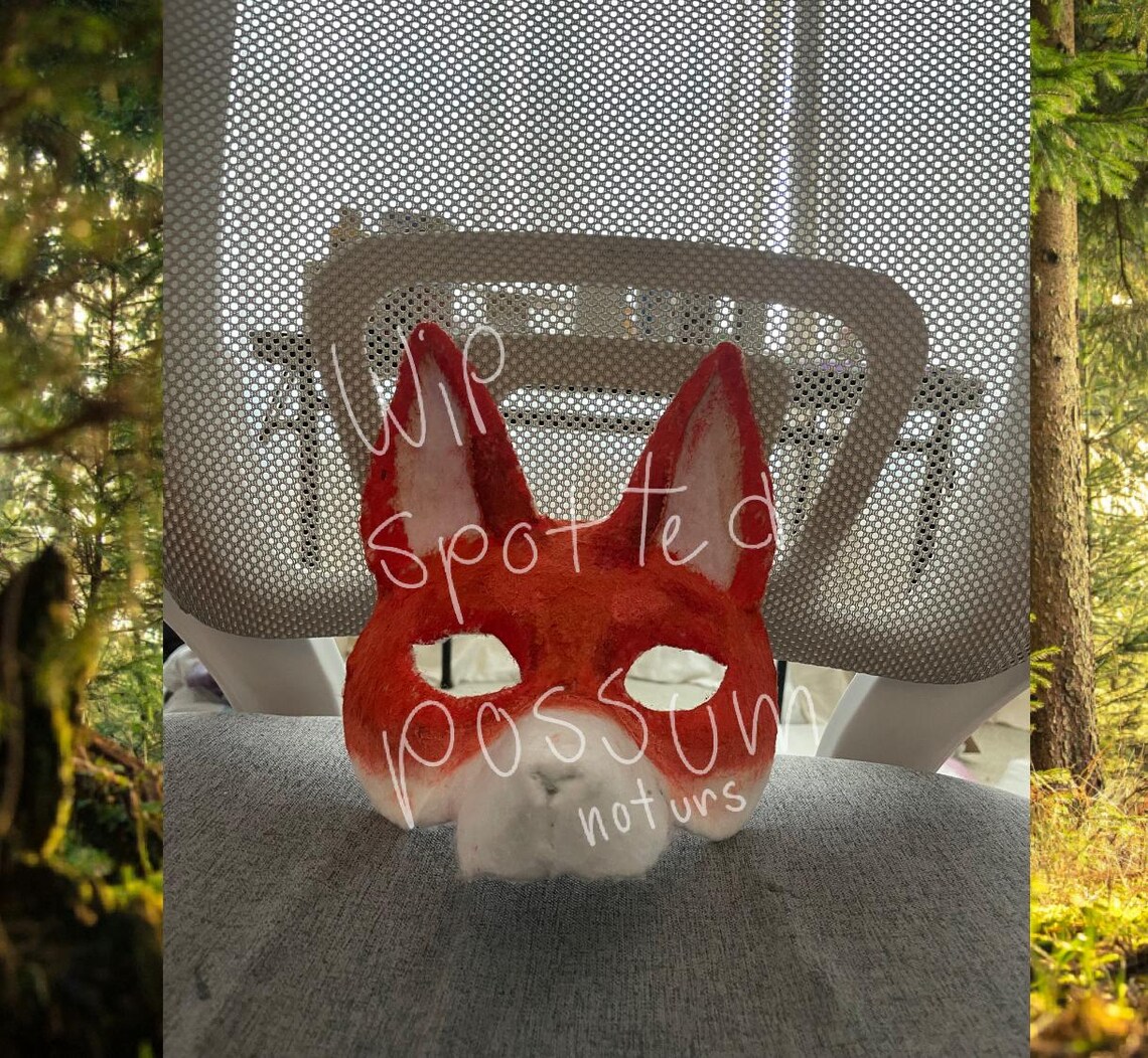 Therian Muzzle Mask Commissions 1! - Etsy