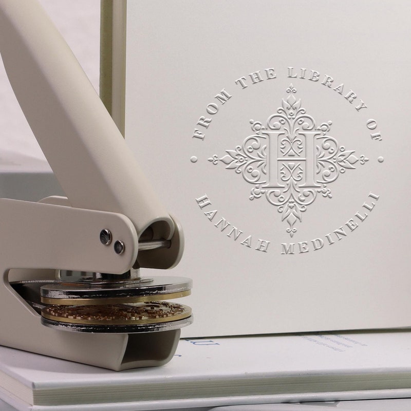 Embossed Name Cards - Etsy