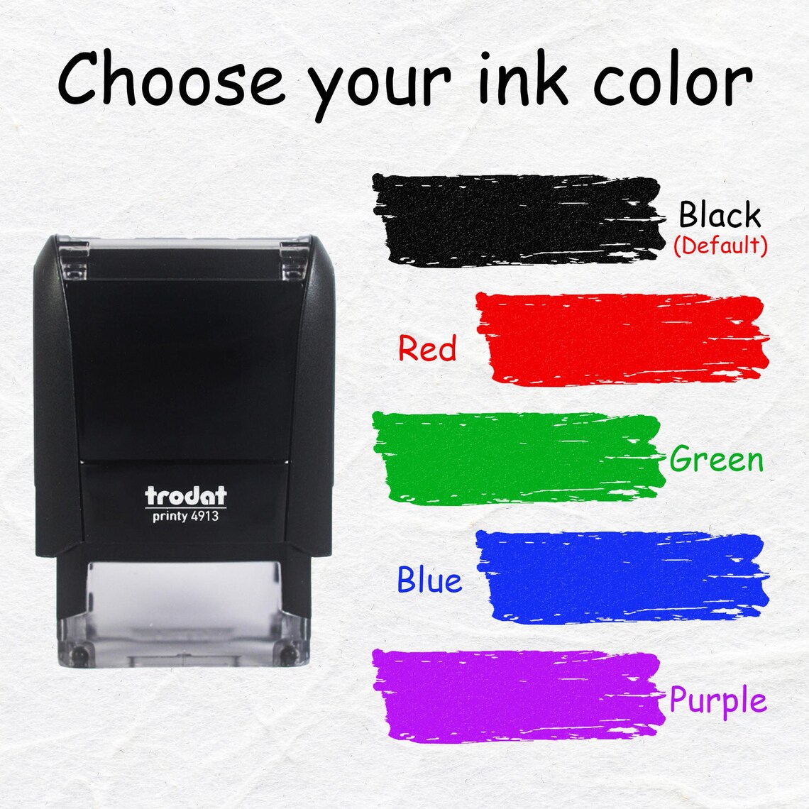 Personalized SIGNATURE STAMP, Personalized Name Stamper, Custom Stamp ...