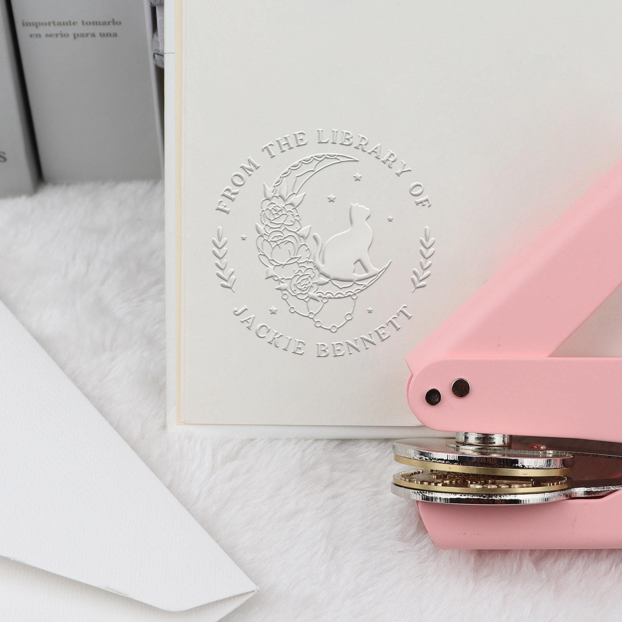 Library Embosser | Customized Any Logo Embosser| Personalized Embosser ...