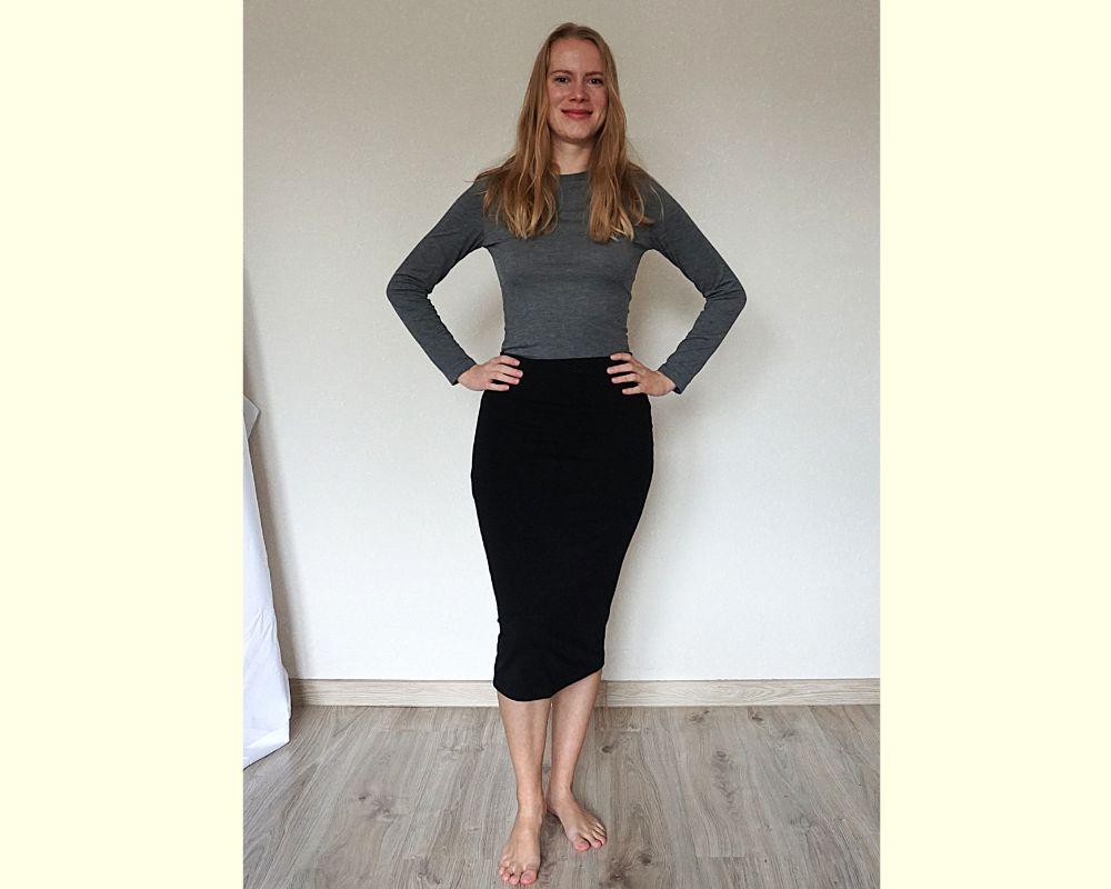 The Sandy Skirt/stretch,jersey/pdf Sewing Pattern/us Sizes 0-14/instant ...
