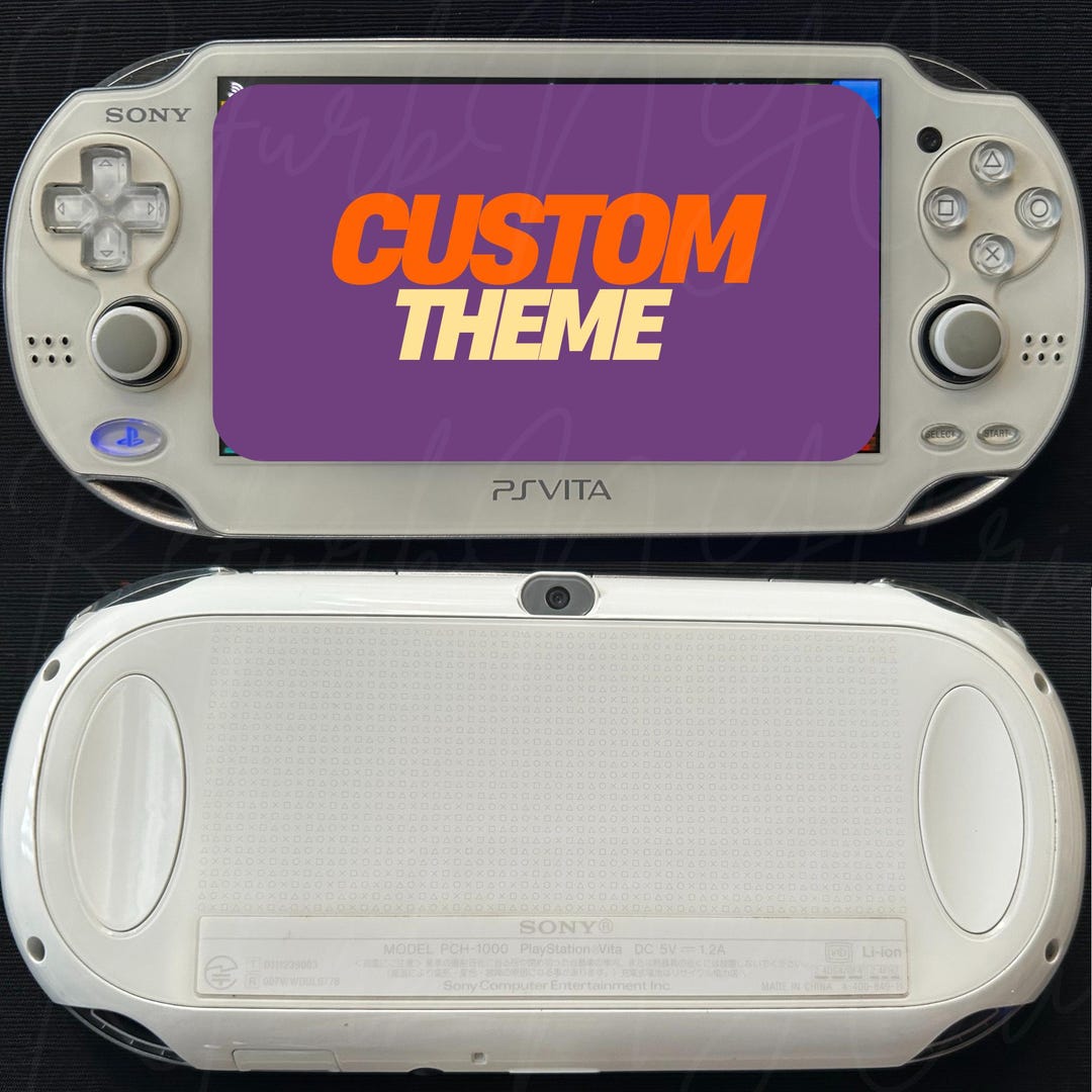 Custom PS Vita 1000 OLED | 128GB + - Etsy UK