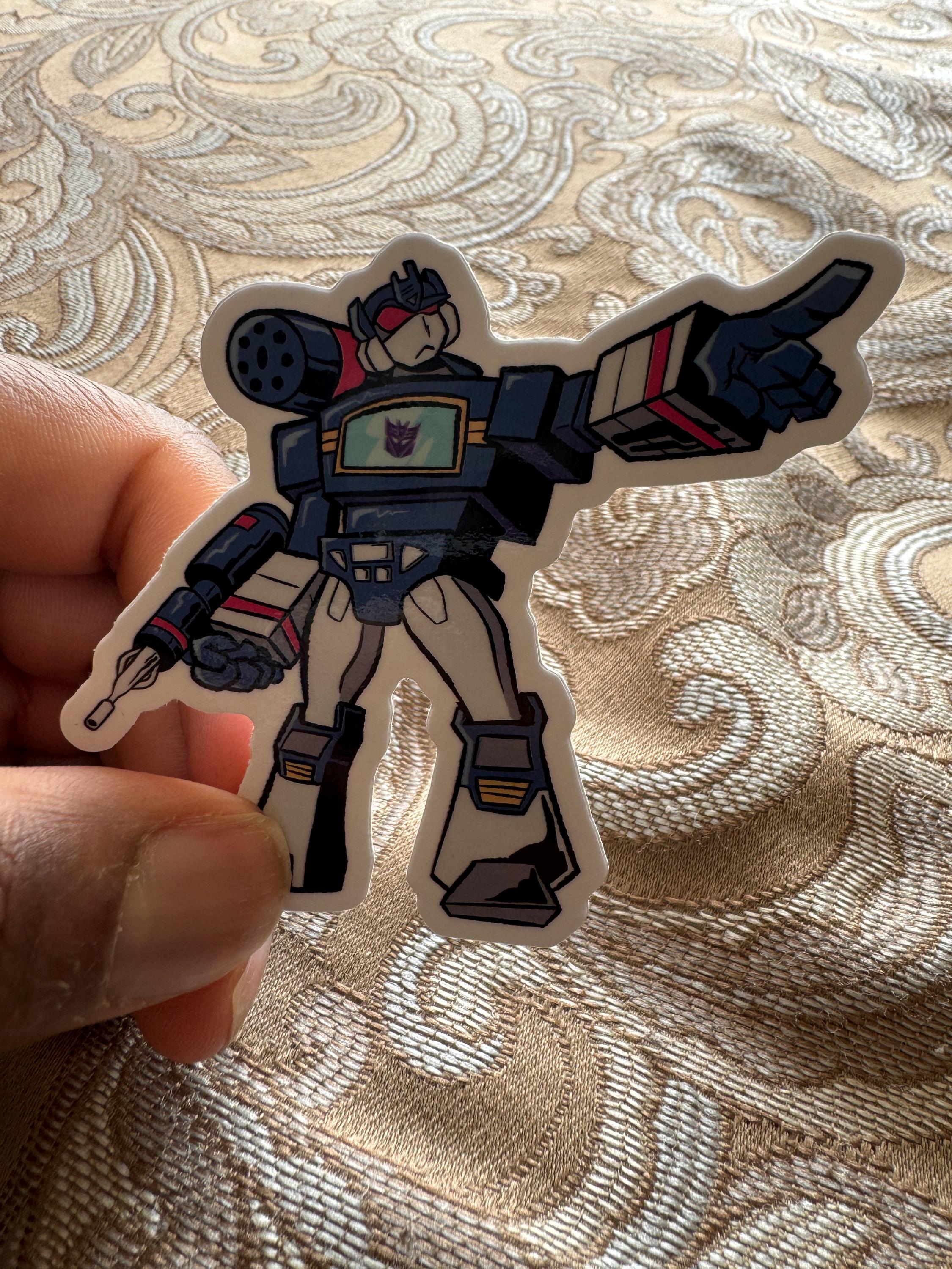 Assorted Cartoon-y Transformers Vinyl Stickers/decals (pick One) - Etsy