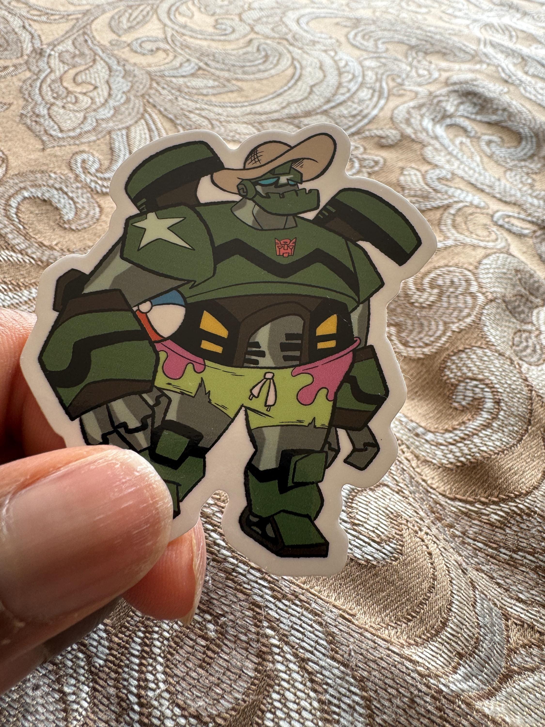 Assorted Cartoon-y Transformers Vinyl Stickers/decals (pick One) - Etsy