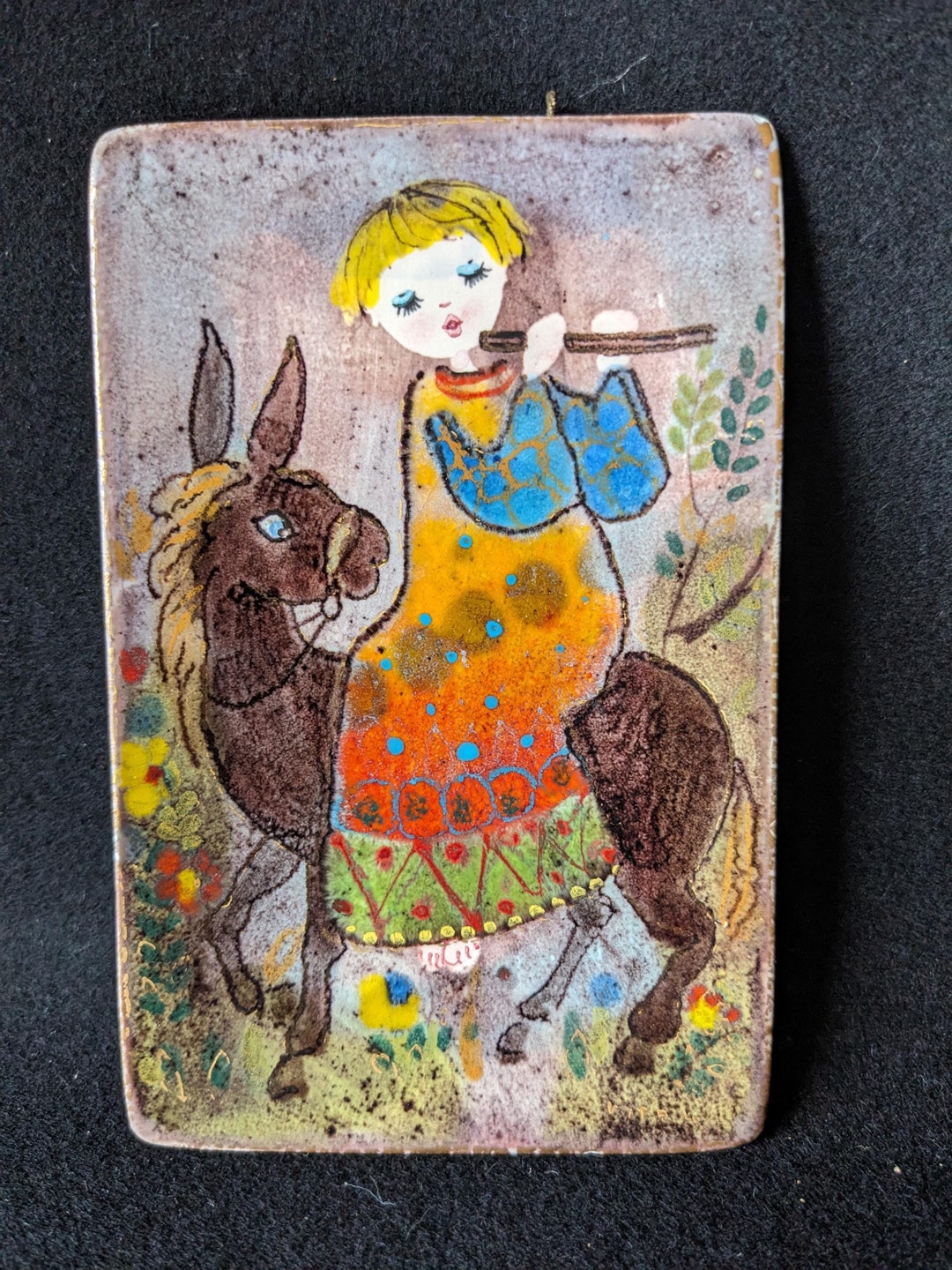 Vintage Ker Vitrex Ceramic Plaque - Etsy