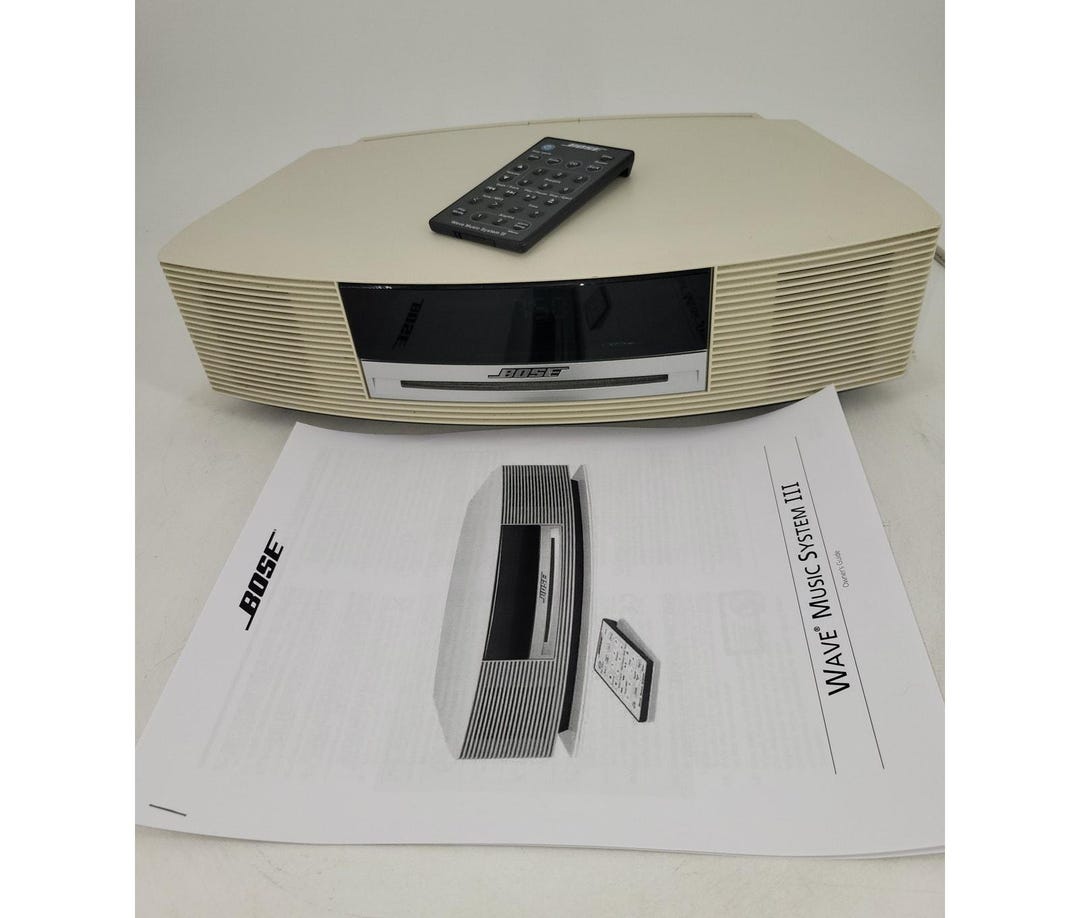 BOSE Wave Music System III Am Fm Radio CD With Remote Tested - Etsy