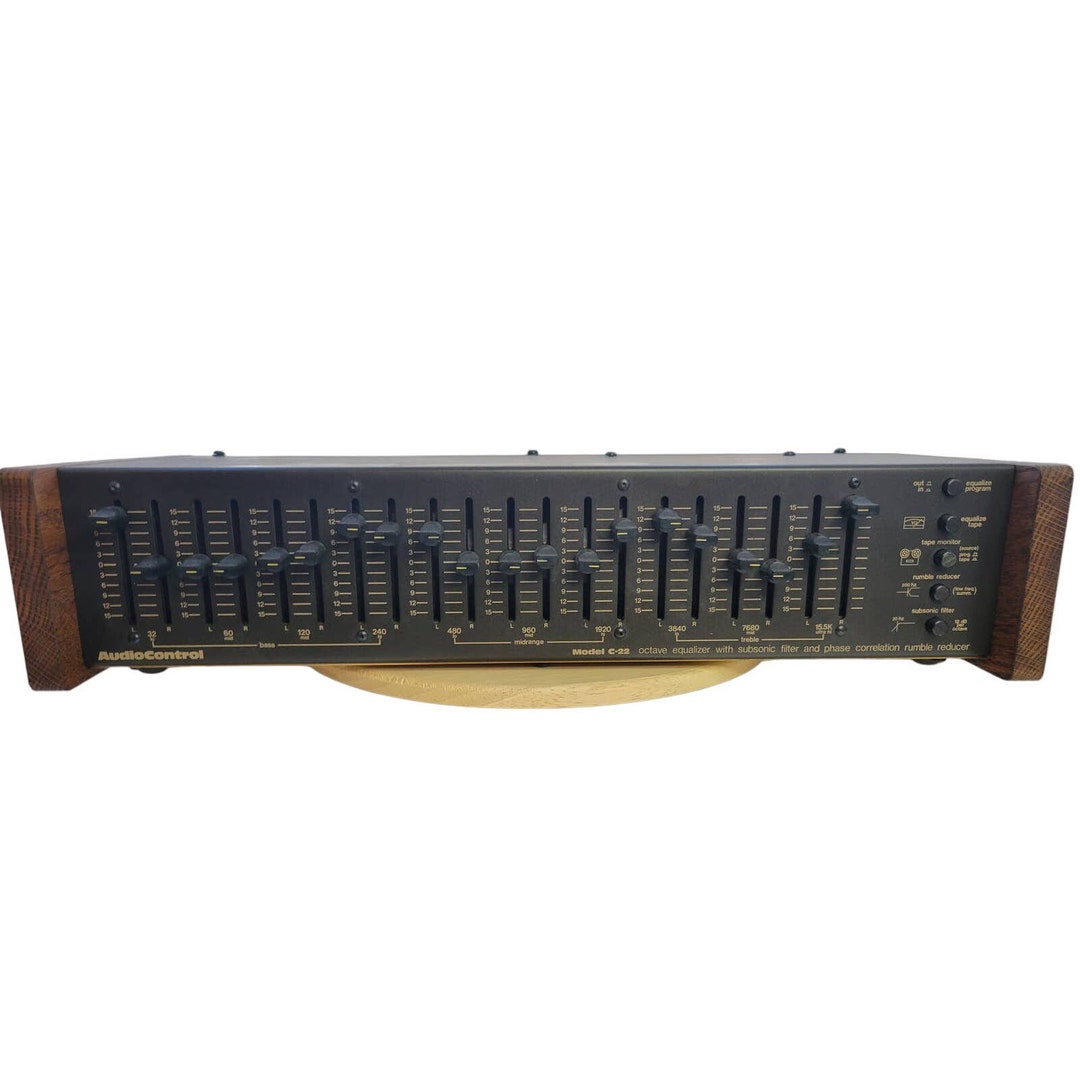 Audio Control Model C-22 10-band Octave Equalizer Tested and - Etsy