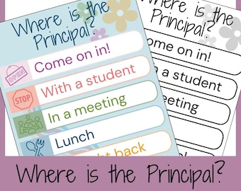 Where is the Teacher? EDITABLE Door Sign/poster | Charm Bracelet ...