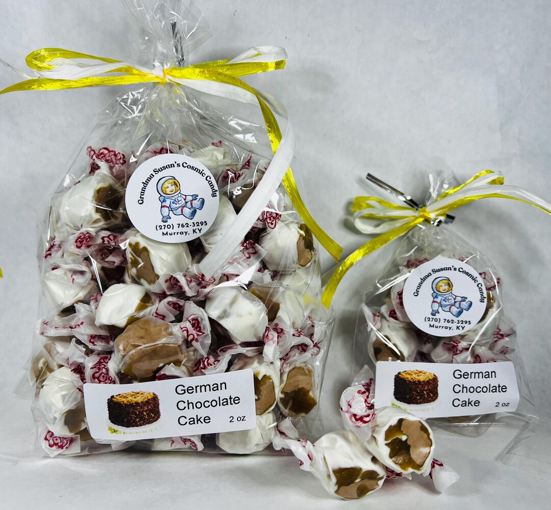 German Chocolate Cake Saltwater Taffy - Etsy