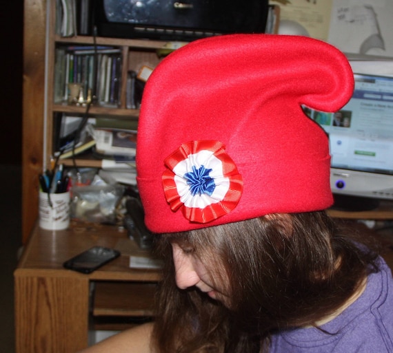 Phrygian Caps Smurf Cap Liberty Caps Cockades Bastille day | Etsy