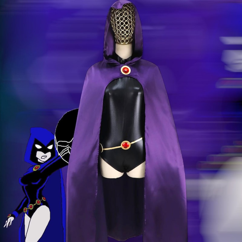 Raven Costume Body Suit - Etsy Australia