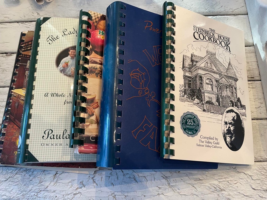 Vintage Community Cookbooks Five Recipes - Etsy