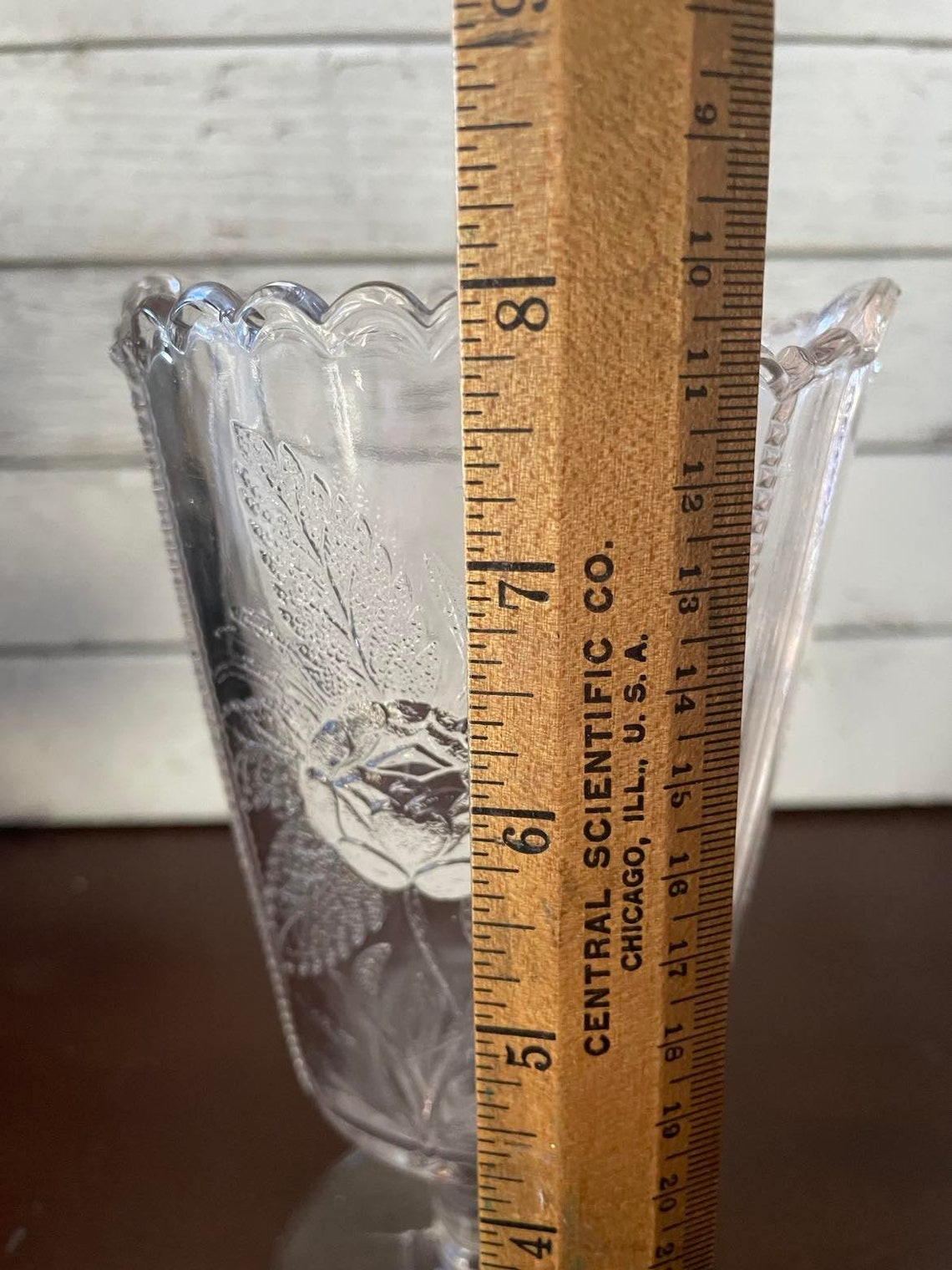 Antique EAPG Celery Vase From Campbell,jones and Co. in Rose Sprig ...