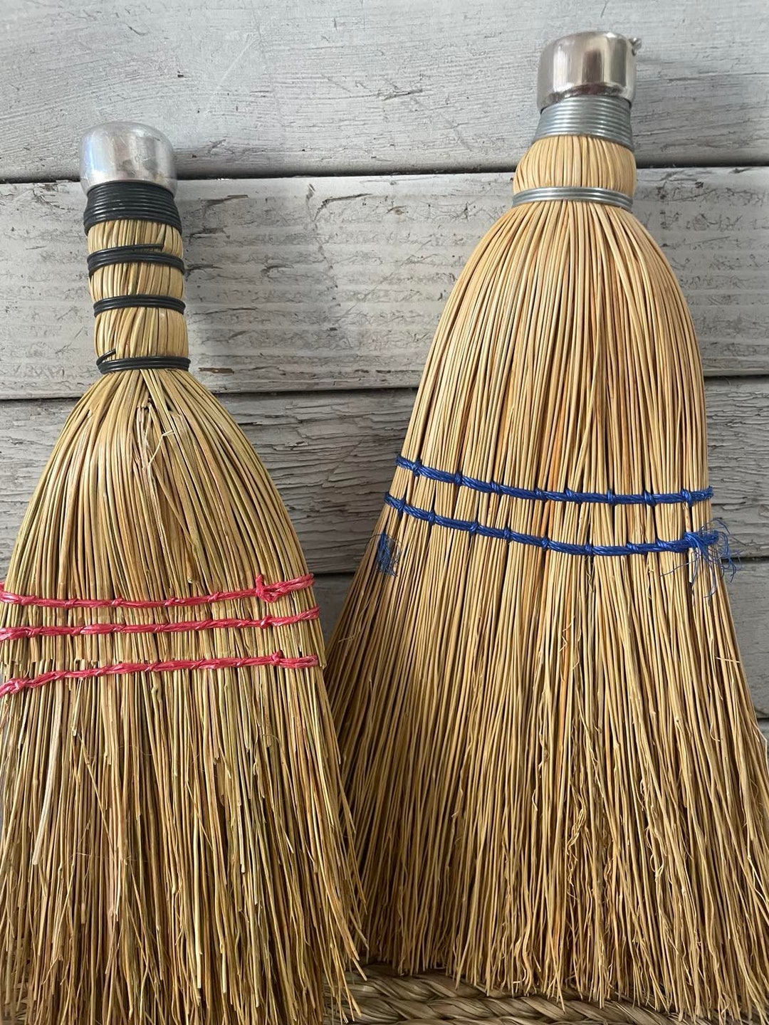 Vintage Whisk Brooms Pair Farmhouse Primitive Cottage - Etsy
