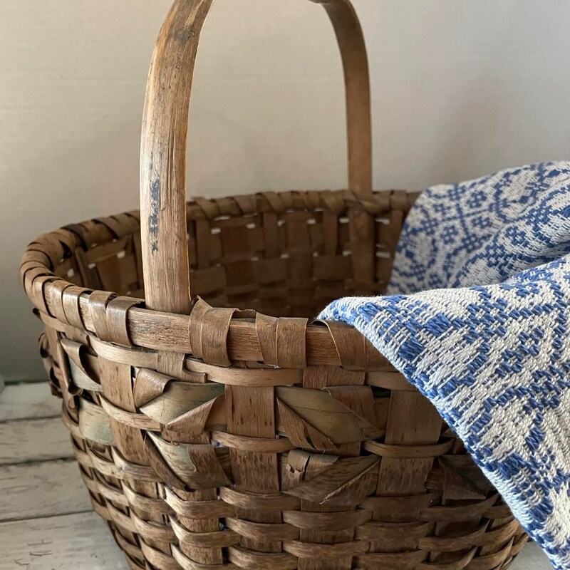 Primitive Basket - Etsy