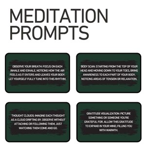 Minimalist Self-care Meditation Prompts | 30 Unique Exercises for ...