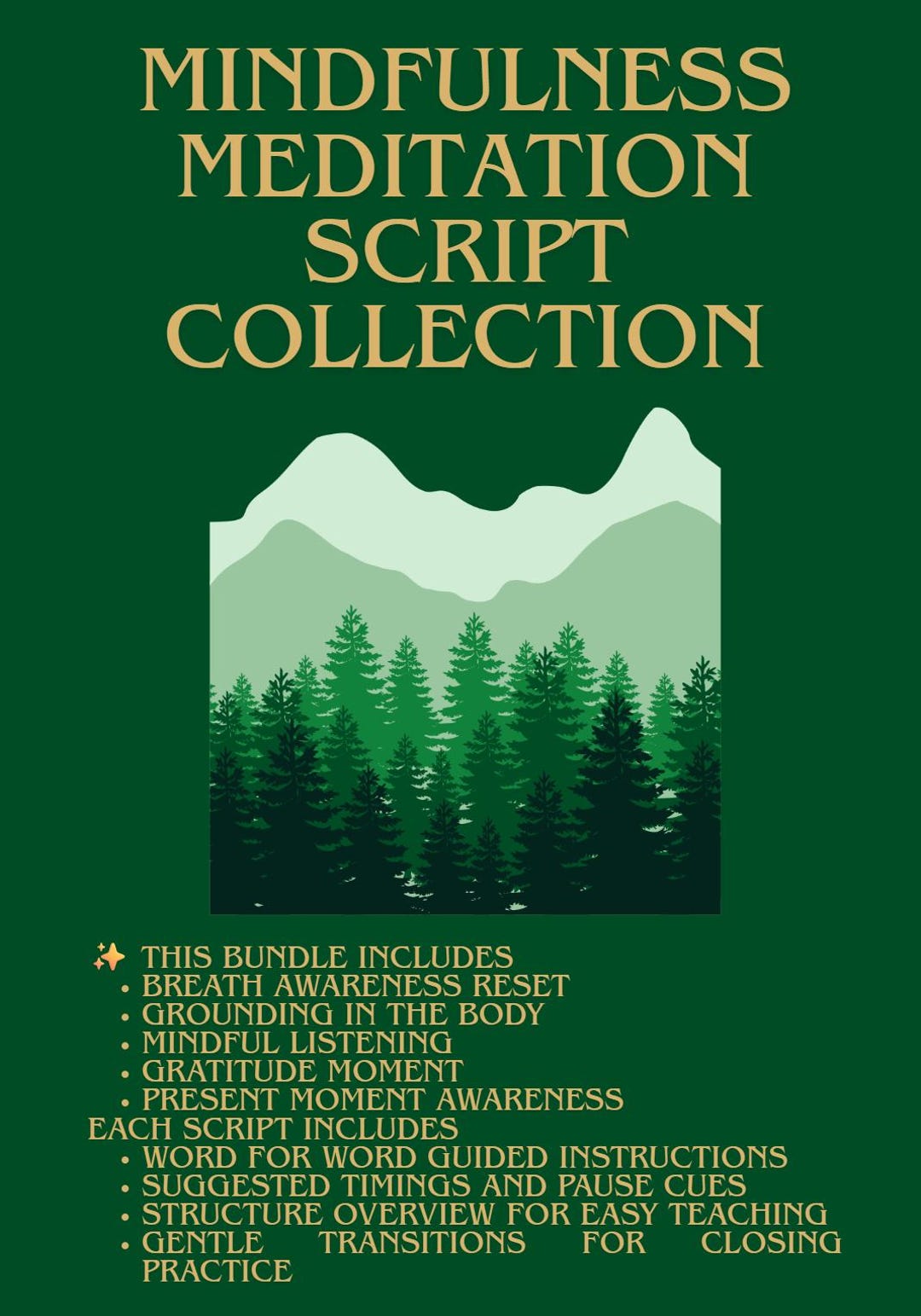 5 Minute Mindfulness Script Collection: Guided Meditation Practices ...