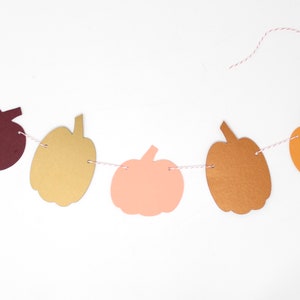Pumpkin Banner Cute Fall Halloween Party Decoration - Etsy