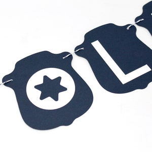 Police Officer Banner Custom Name Police Badge Decoration - Etsy