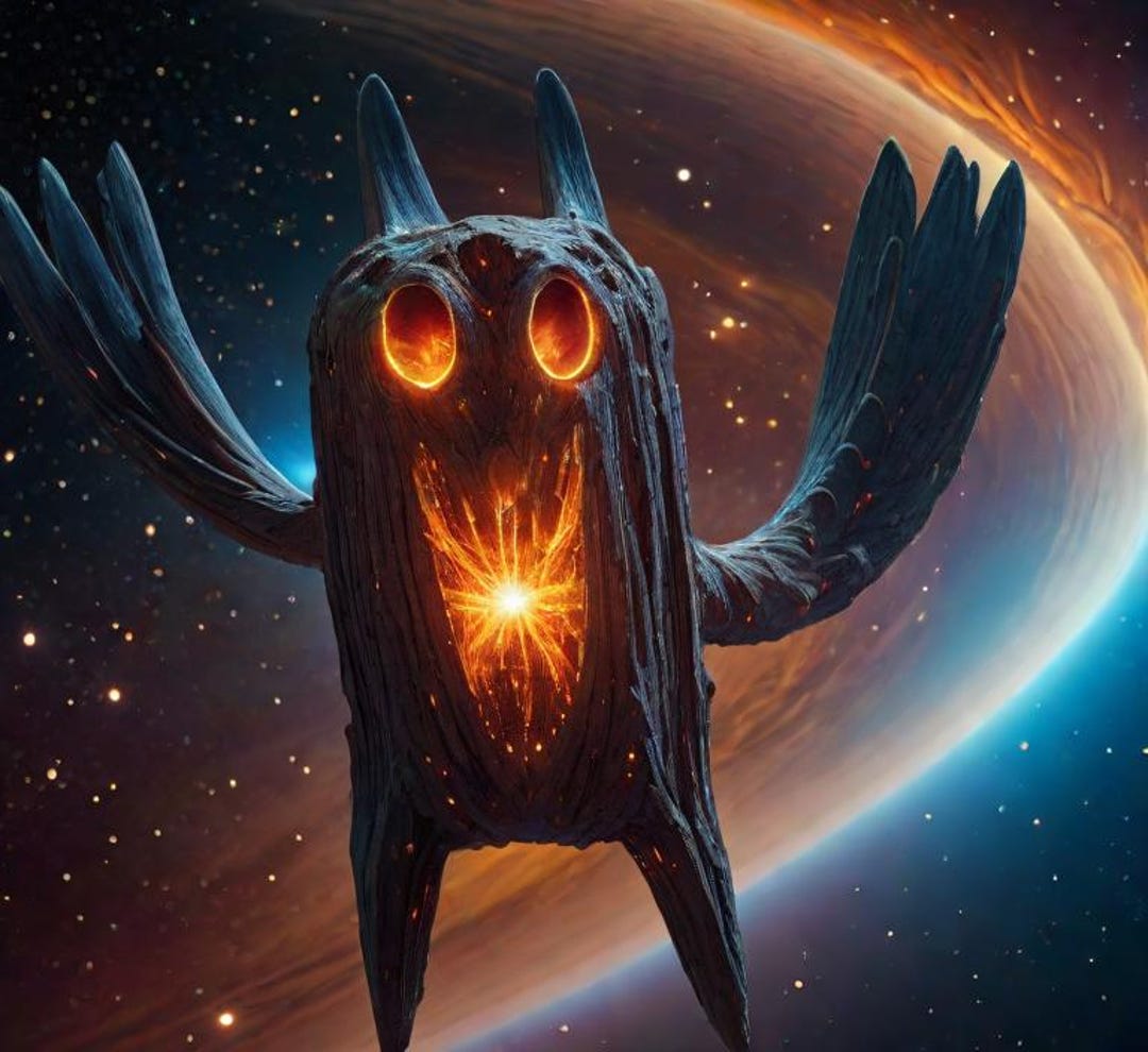 Space Monster: Digital Art for Kids, Created With Ai,set of 3 Files ...