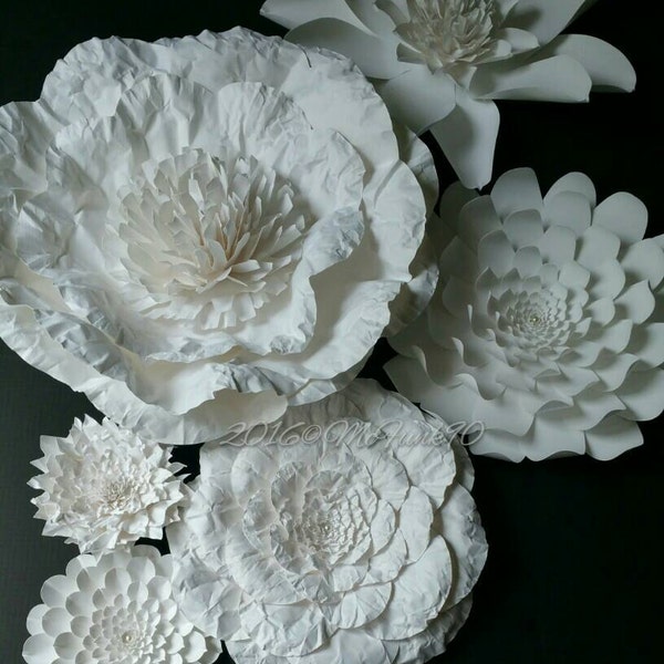 Large Paper Flowers - Etsy
