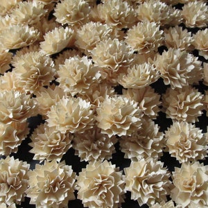 Wedding Small Paper Flowers for Charger Plates, Ring Holders in the ...